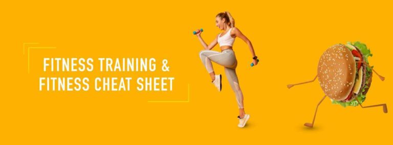 Fitness Journey Training and Fitness Cheat Sheet - MB Blog